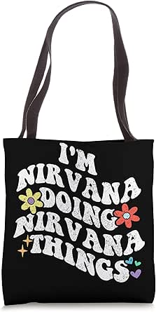 Amazon.com: Retro Groovy Im NIRVANA Doing NIRVANA Things Funny Mother's ...