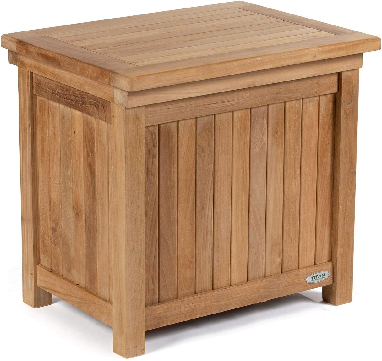 Amazon.com : TITAN GREAT OUTDOORS Grade A Teak Ice Chest, Outdoor Ice ...