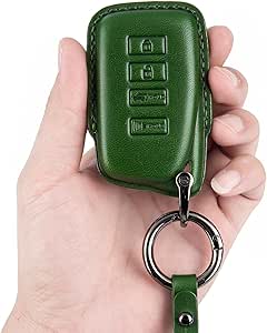 Amazon.com: BFDDPPM for Lexus Key Fob Cover Premium Genuine Leather ...