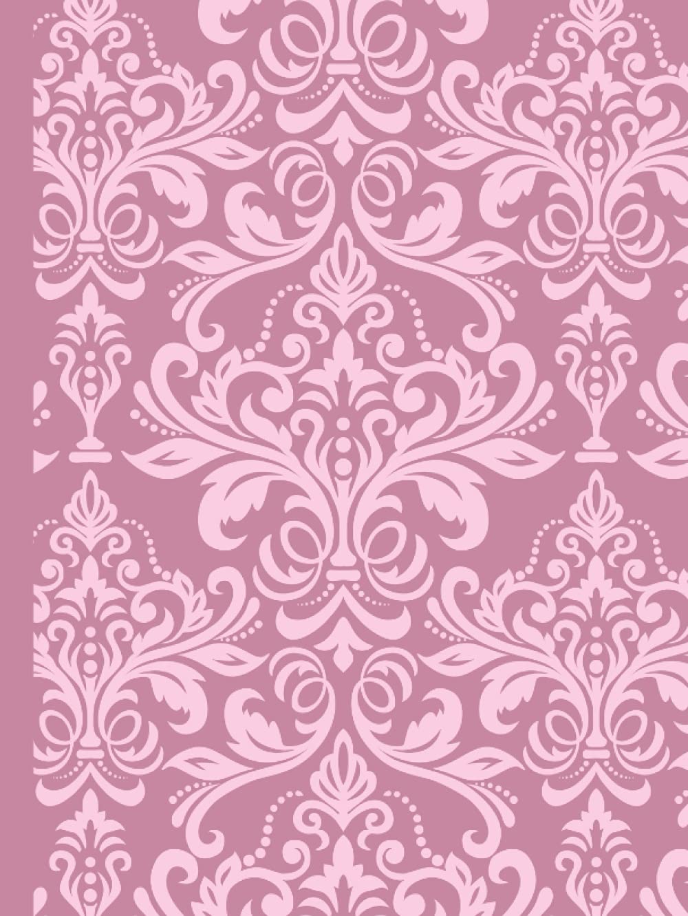 Light Pink Damask Background