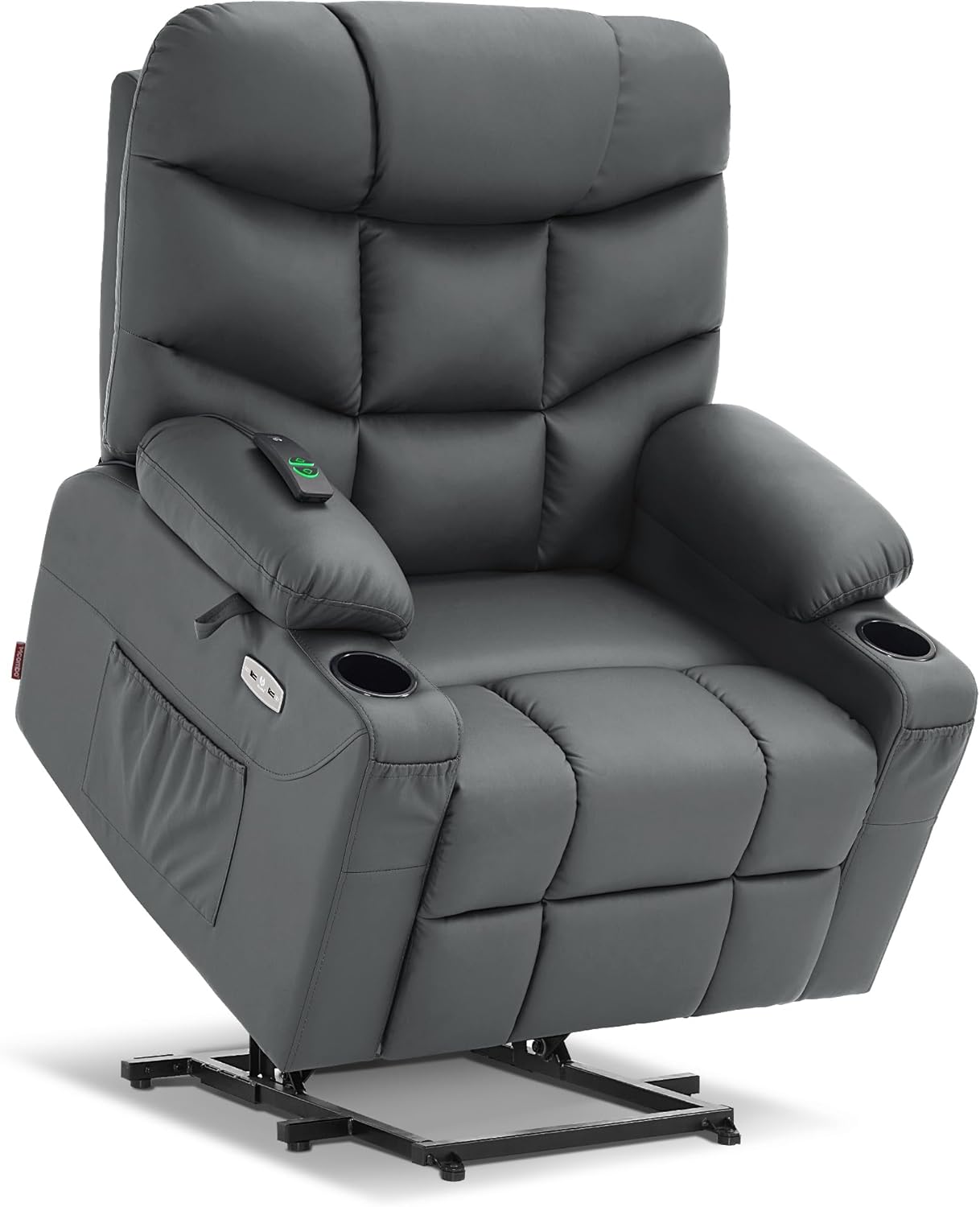 Amazon.com: MCombo Wide Power Lift Recliner Chair with Extended ...