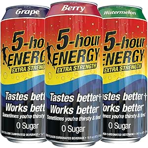 5-hour Energy Drink Set Extra Strength - Zero Sugar Energy Drink ...