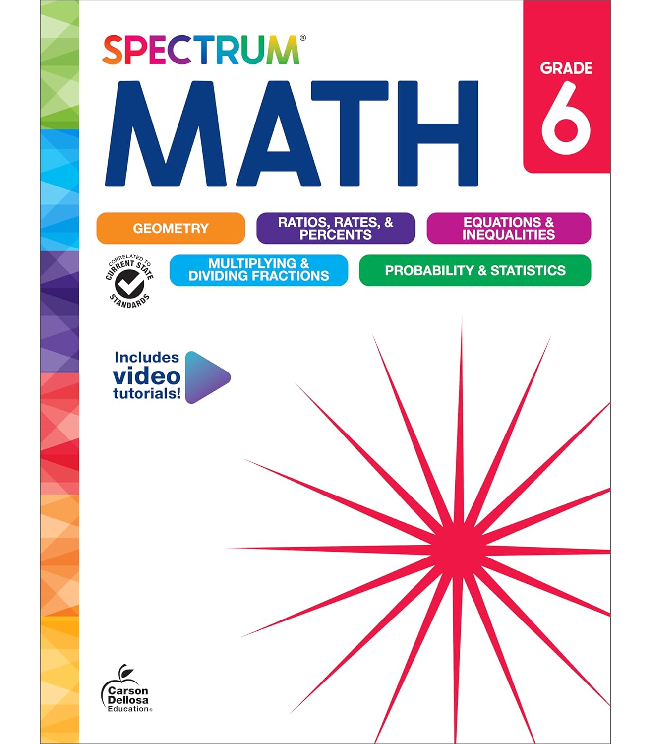 Spectrum 6th Grade Math Workbook, Activity Book for Kids Ages 11-12 ...