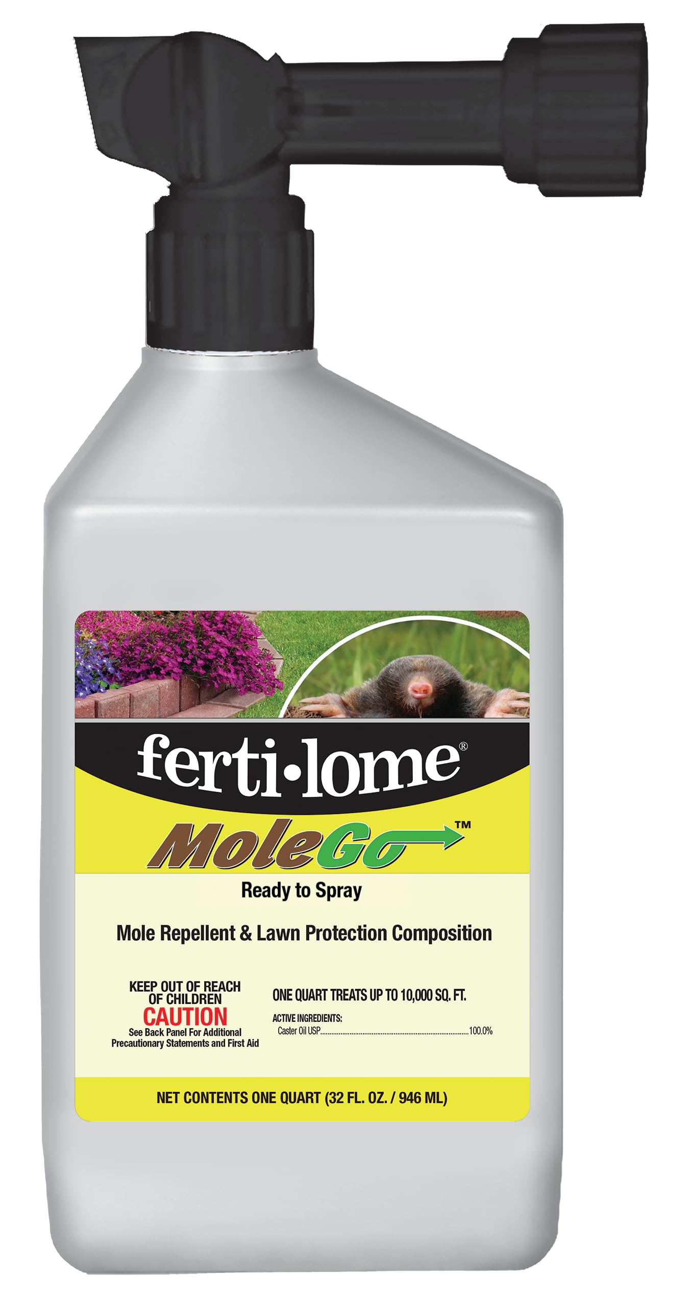 Amazon.com: Fertilome (10318) MoleGo Mole Repellent & Lawn Protection ...