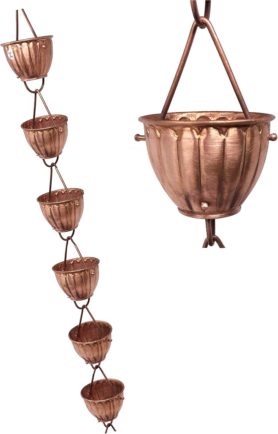 Amazon.com : U-nitt Rain Chains, Roof Gutter Downspout/Spout Channel ...