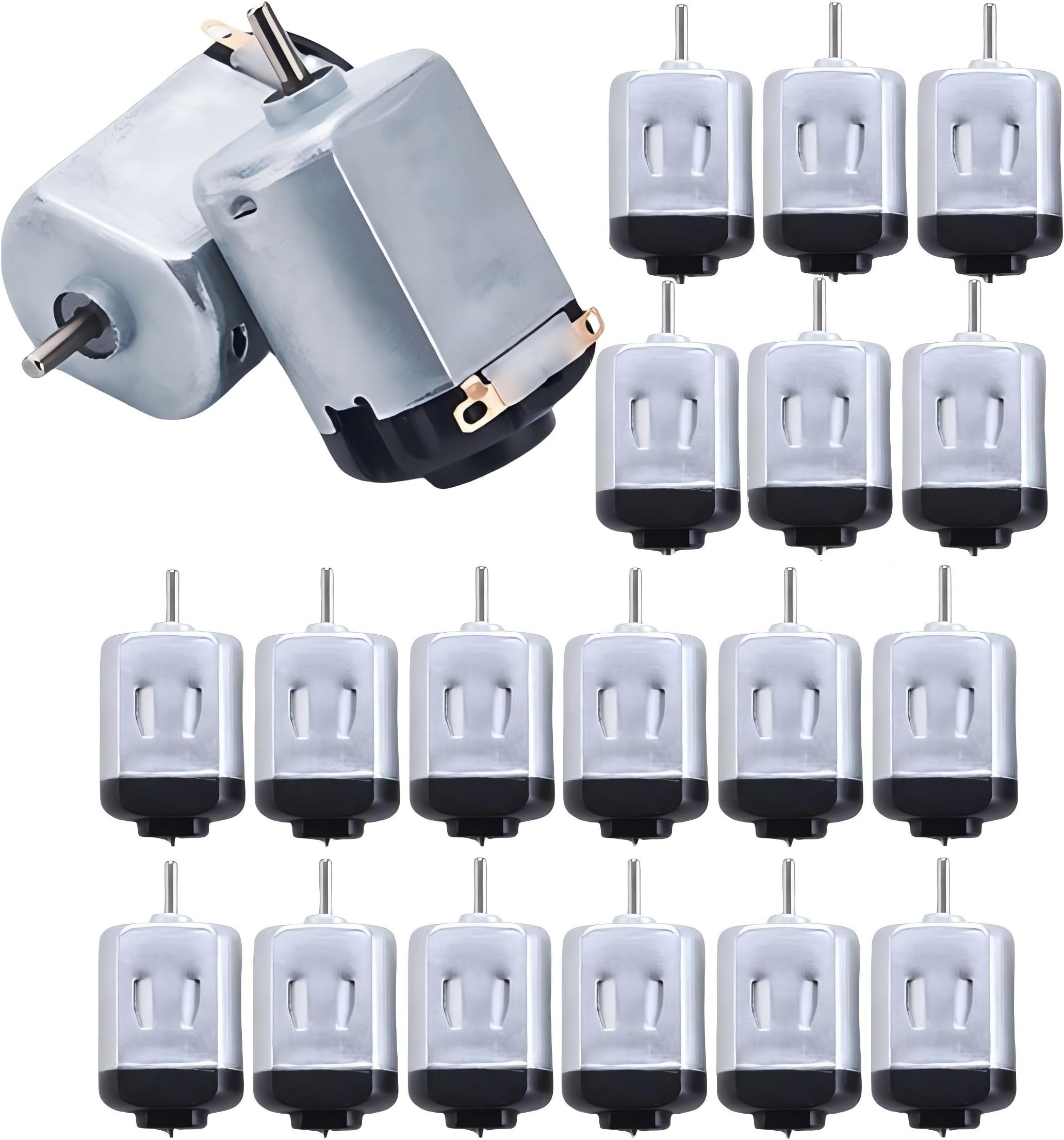 Amazon.com: 10 Pack of Miniature DC Motors for Hobby Projects : Toys ...