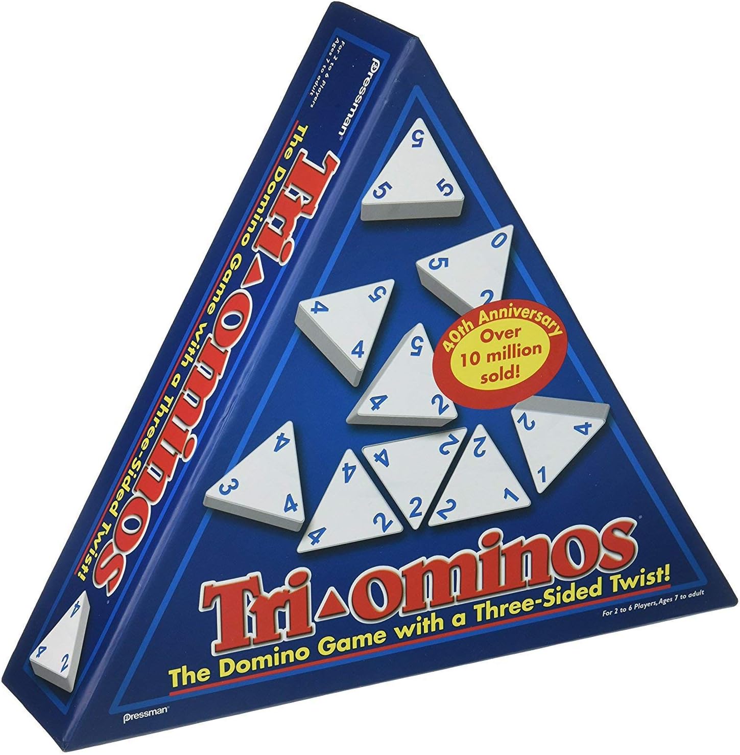 Tri-Ominos - Travel Edition with Lightweight Playing Tiles by Pressman ...
