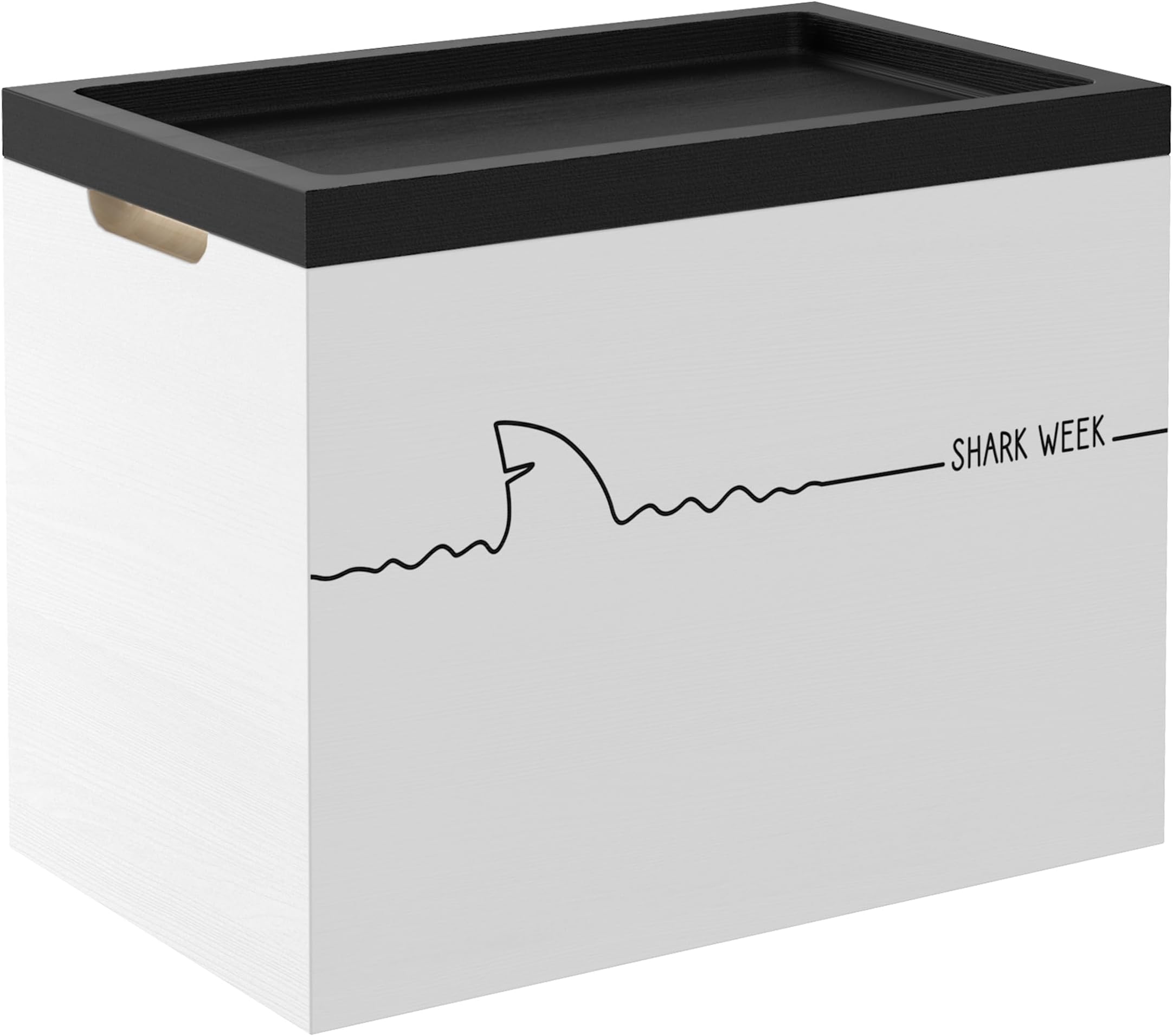 Amazon.com: GMFINE Wooden Tampon Holder for Bathroom with Vanity Tray ...