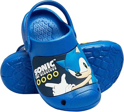 SONIC THE HEDGEHOG Boys Clogs | Sonic Shoes | Boys’ Clogs and Mules ...