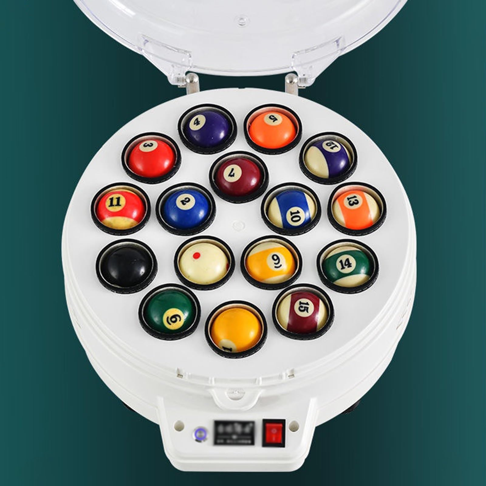 Pool Ball Polishing Cleaning Machine, Electric Pool Ball Cleaning ...