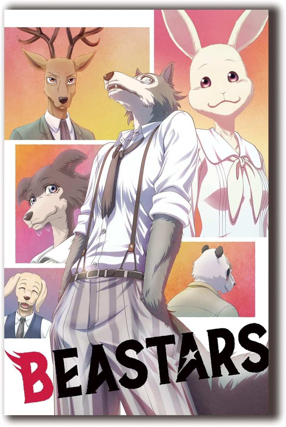 Amazon.com: XIHOO Beastars Poster for Home Decor Wall Art 11x17inch ...
