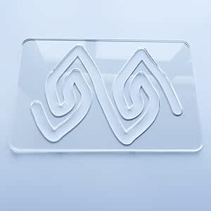 Amazon.com : Meander Quilting Template, Acrylic Quilting Ruler for Free ...