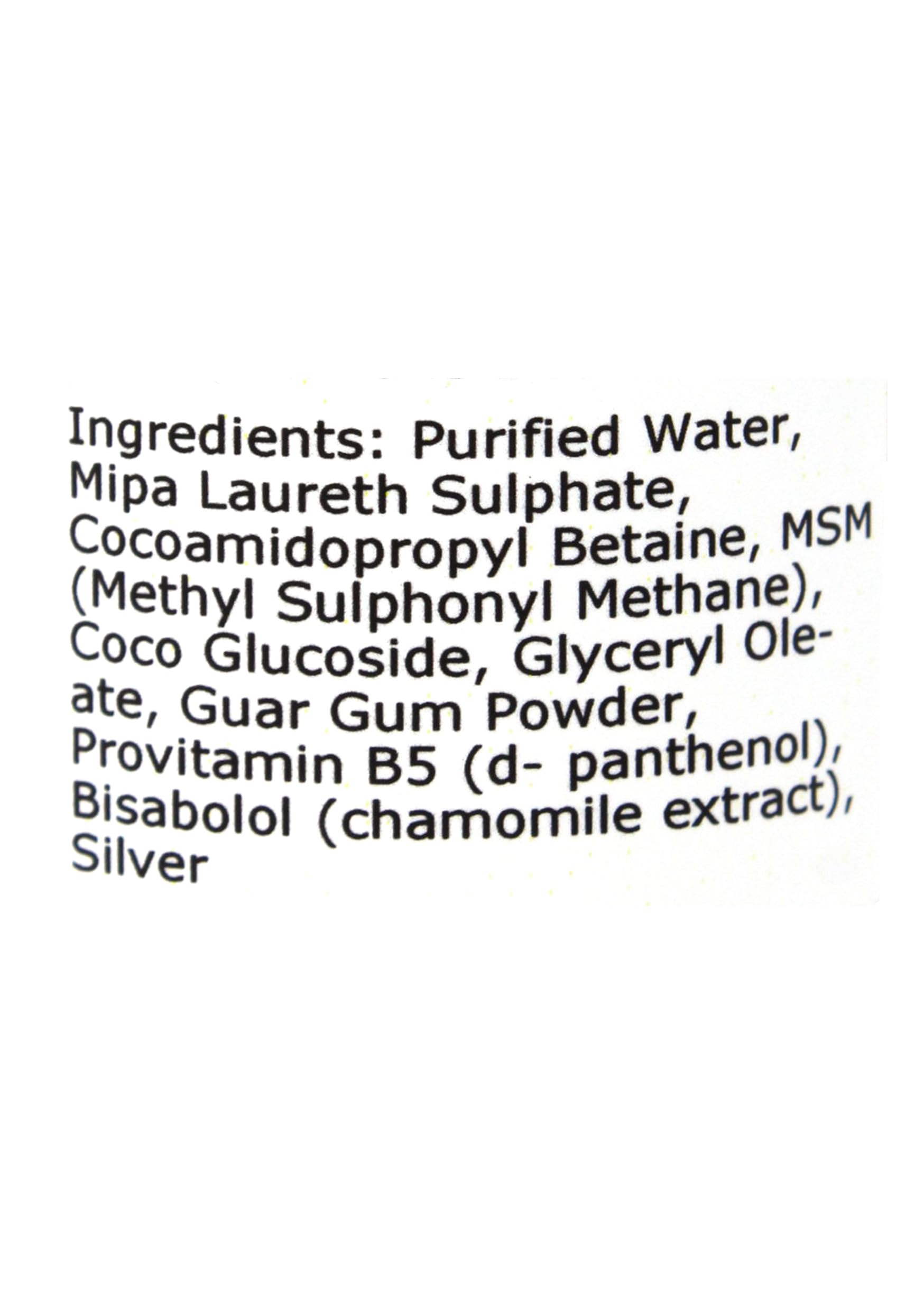 argentum plus Silver-MSM Seb Derm Shampoo Non-Fragranced 200 ml | For ...