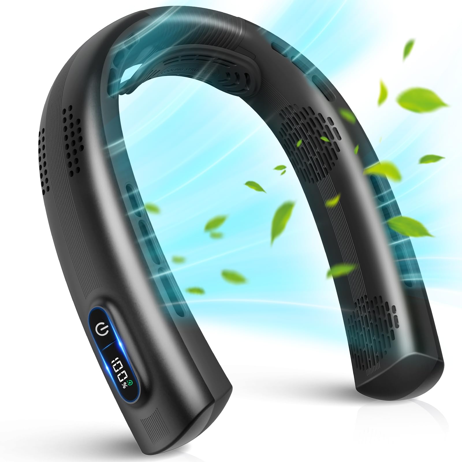 Amazon.com: U UZOPI Neck Fan - 7000mAh Portable Neck Fan Rechargeable ...