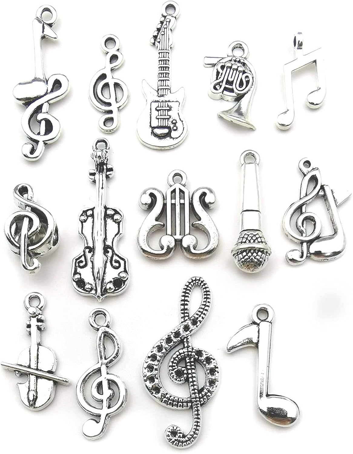 MiaLover 70Pcs Wholesale Bulk Lots Instrument Music Notes, Musical ...