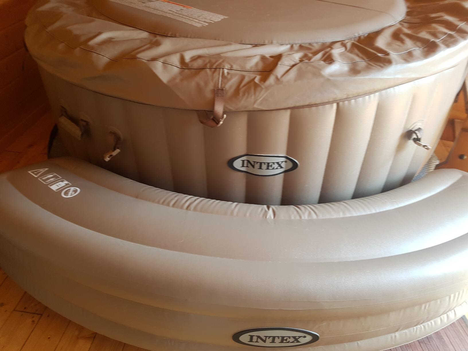 Intex Entourage Gonflable pour Pure Spa Rond : Amazon.fr: Jardin