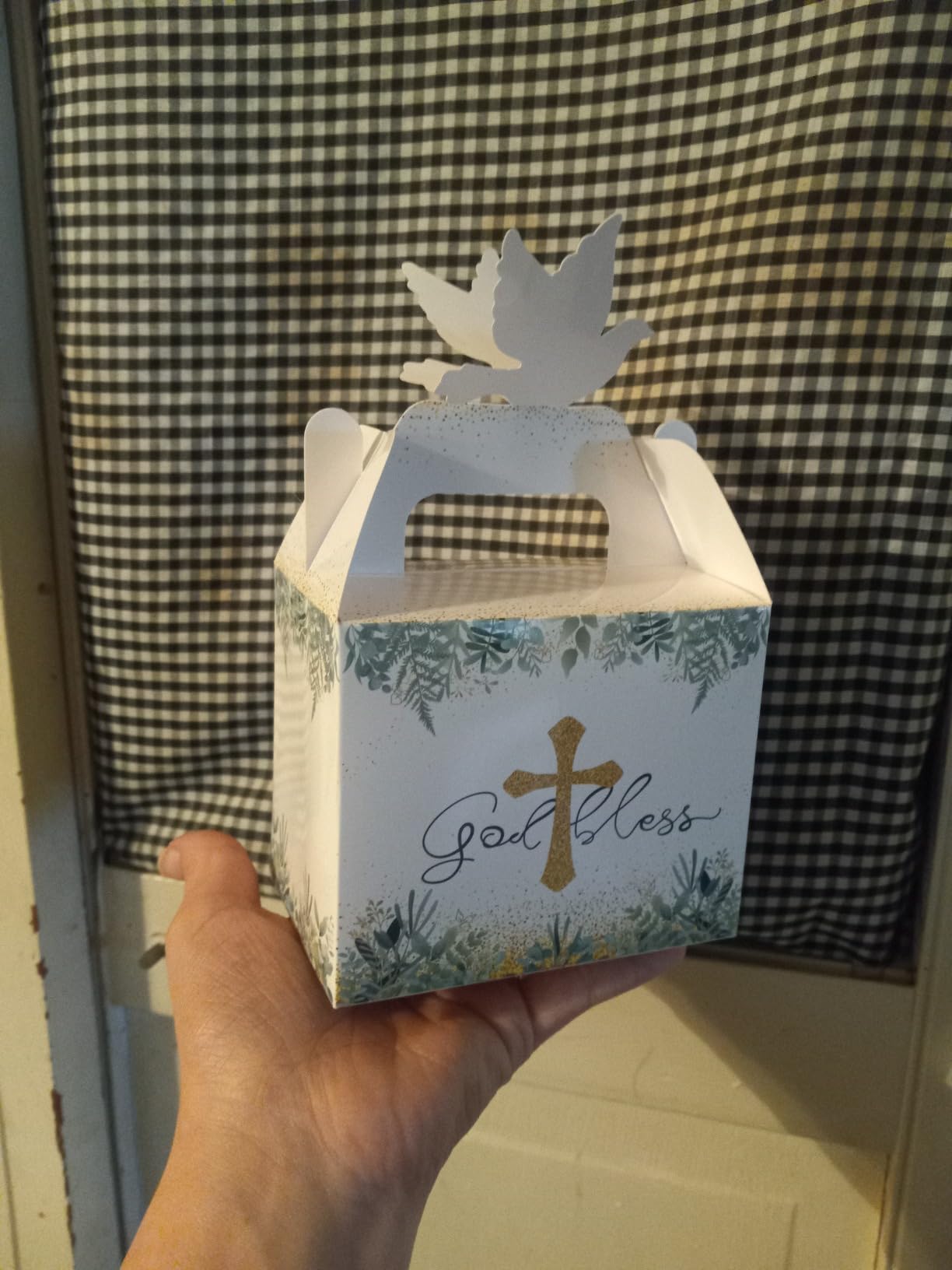 Amazon.com - 12pcs Mini Baptism Gift Boxes 4.1*3.0*7.5 inch Religious ...