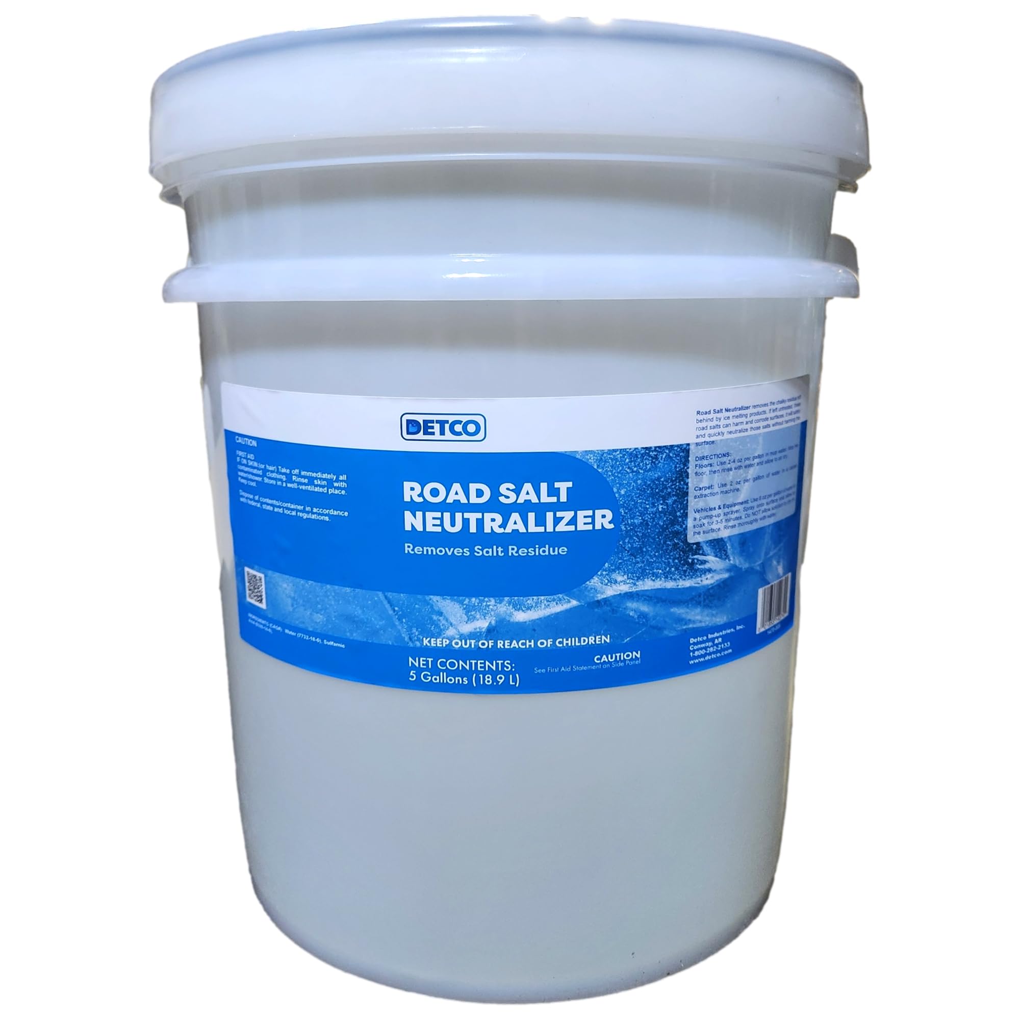 Amazon.com: Detco Road Salt Neutralizer - Residue Remover for Cars ...