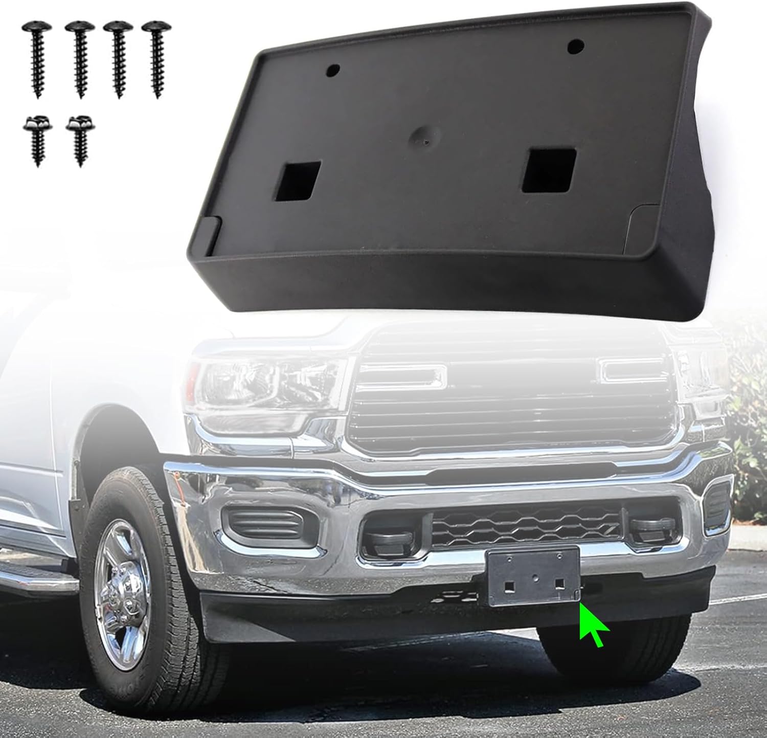 Amazon.com: Front License Plate Frame for Dodge Ram 2500/3500 / 4500 ...