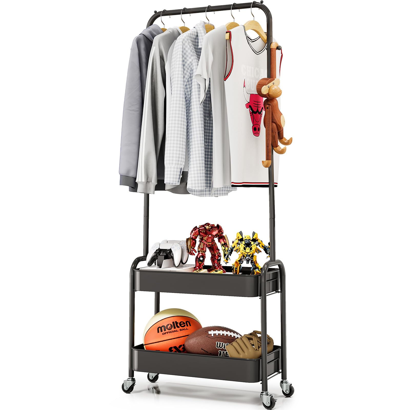 Snapklik.com : KINGRACK Clothing Rack, Kids Small Clothes Racks For ...