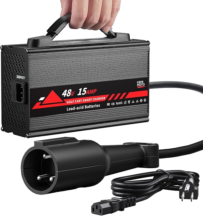 Amazon.com: KEMIMOTO 48V Golf Cart Charger for Club Car Precedent/DS ...