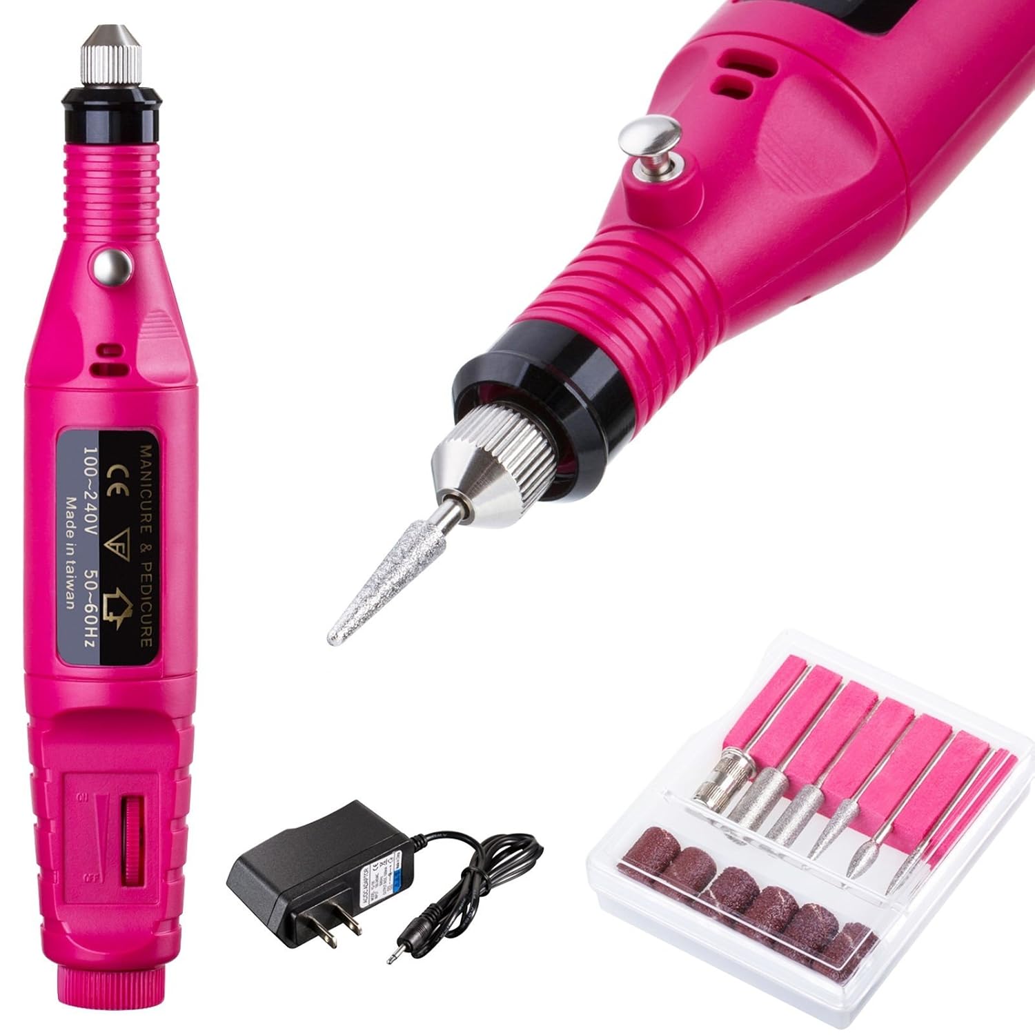 Amazon.com: Professional Electric Nail File Drill Manicure Tool ...