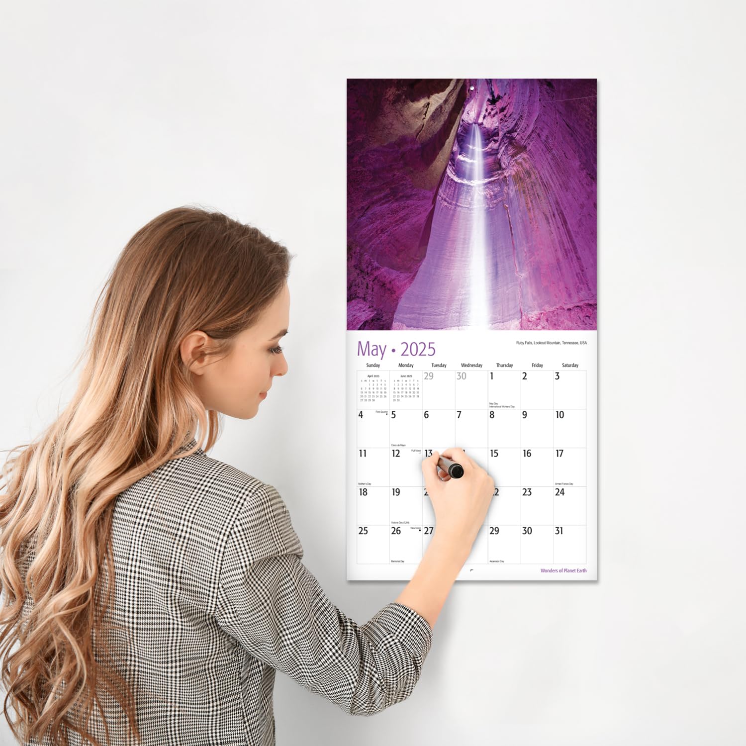 Snapklik.com : Wonders Of Planet Earth 2025 Wall Calendar 12 Month 12 ...