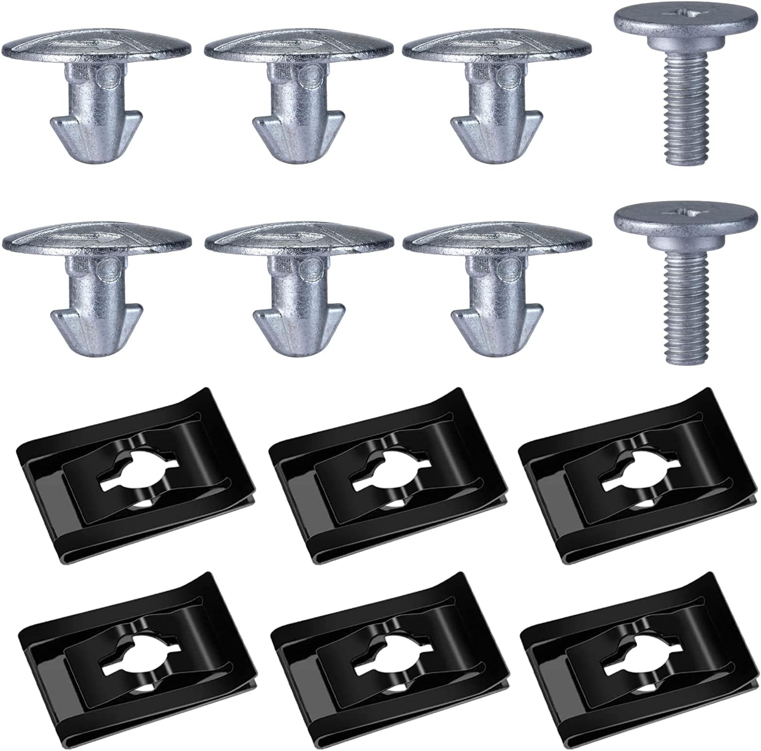 Amazon.com: VEXPLO Lower Engine Cover Pin Screws Bolts Radiator Access ...