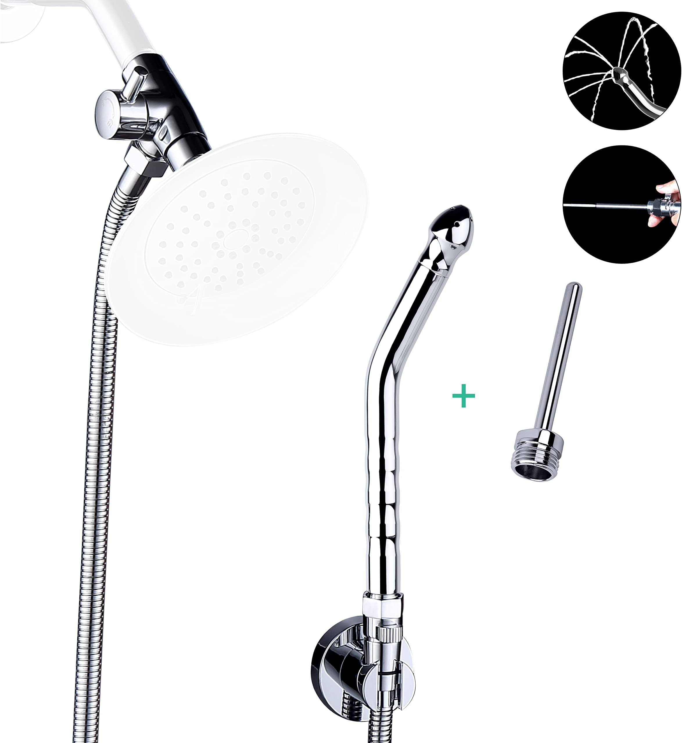 Amazon.com: Faucet/Tap & Shower Anal Douche Enema Kit. Attaches to Tap ...