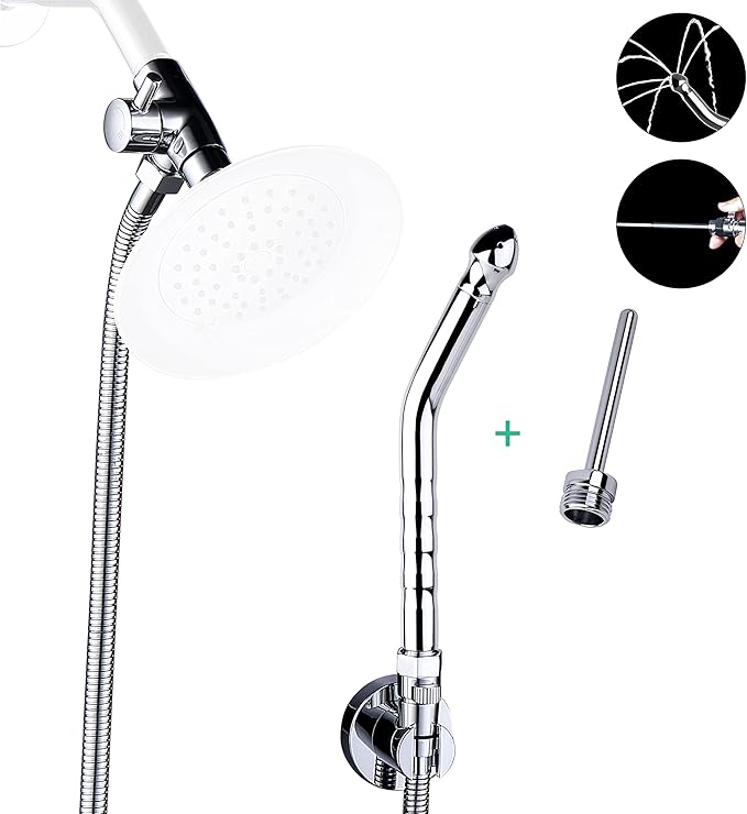 Amazon.com: V-Frankness Shower Enema Kit with 100 Inches Hose, Water ...