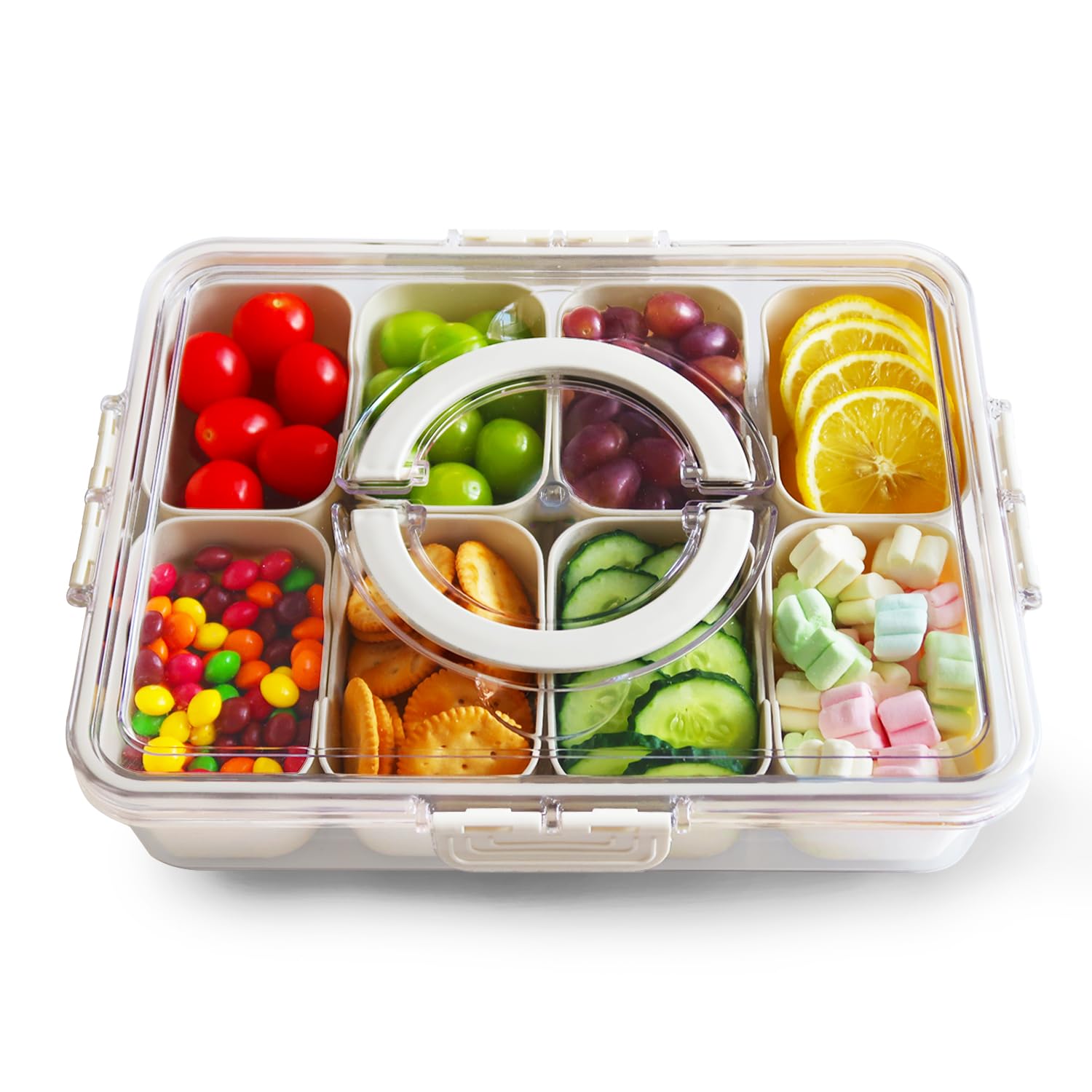 Amazon.com | OIIVPWUL Snackle Box Container,Divided Serving Tray with ...