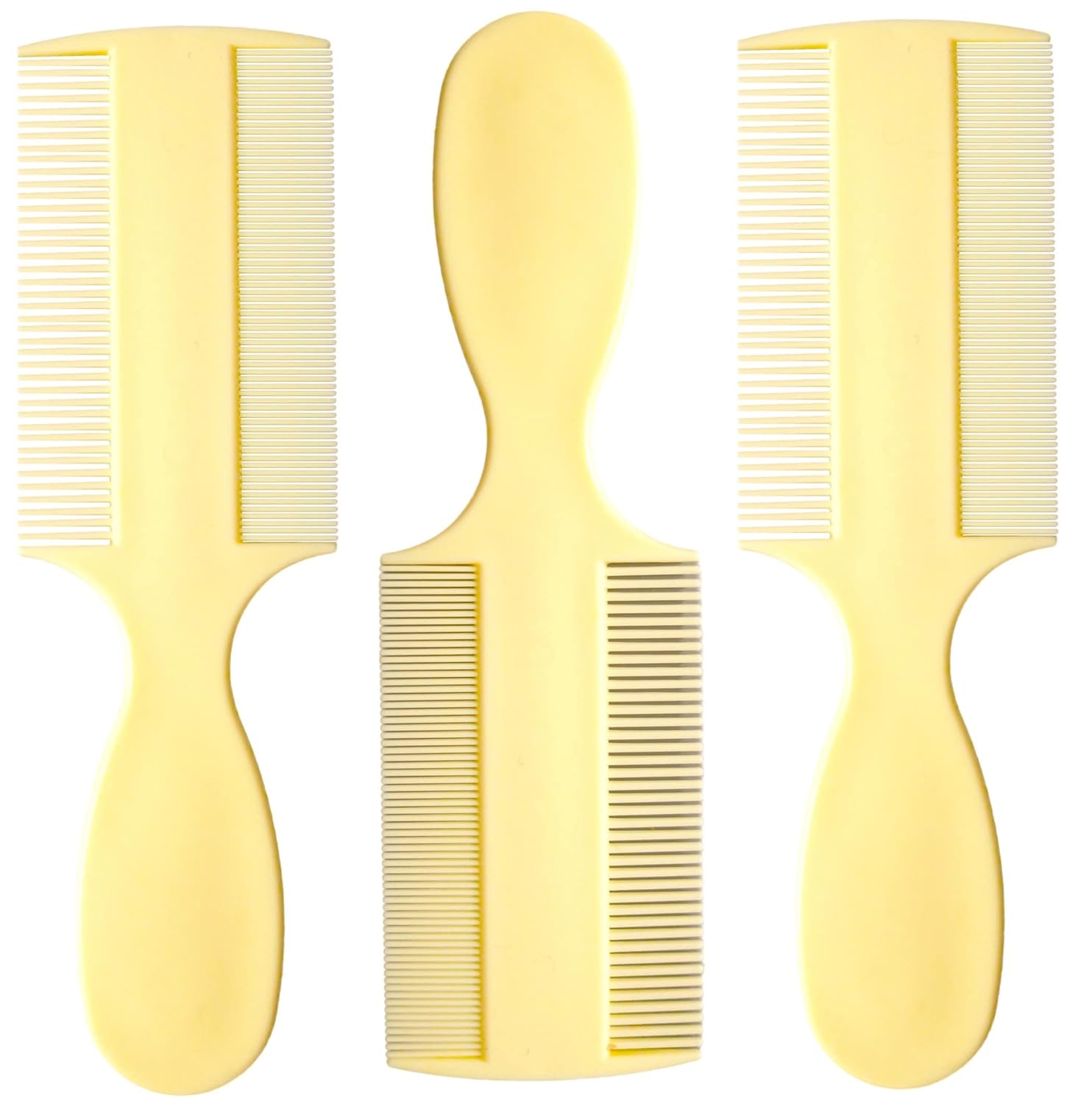Amazon.com: Fine Tooth Comb [Pack of 3] Double Sided Fine Teeth Baby ...