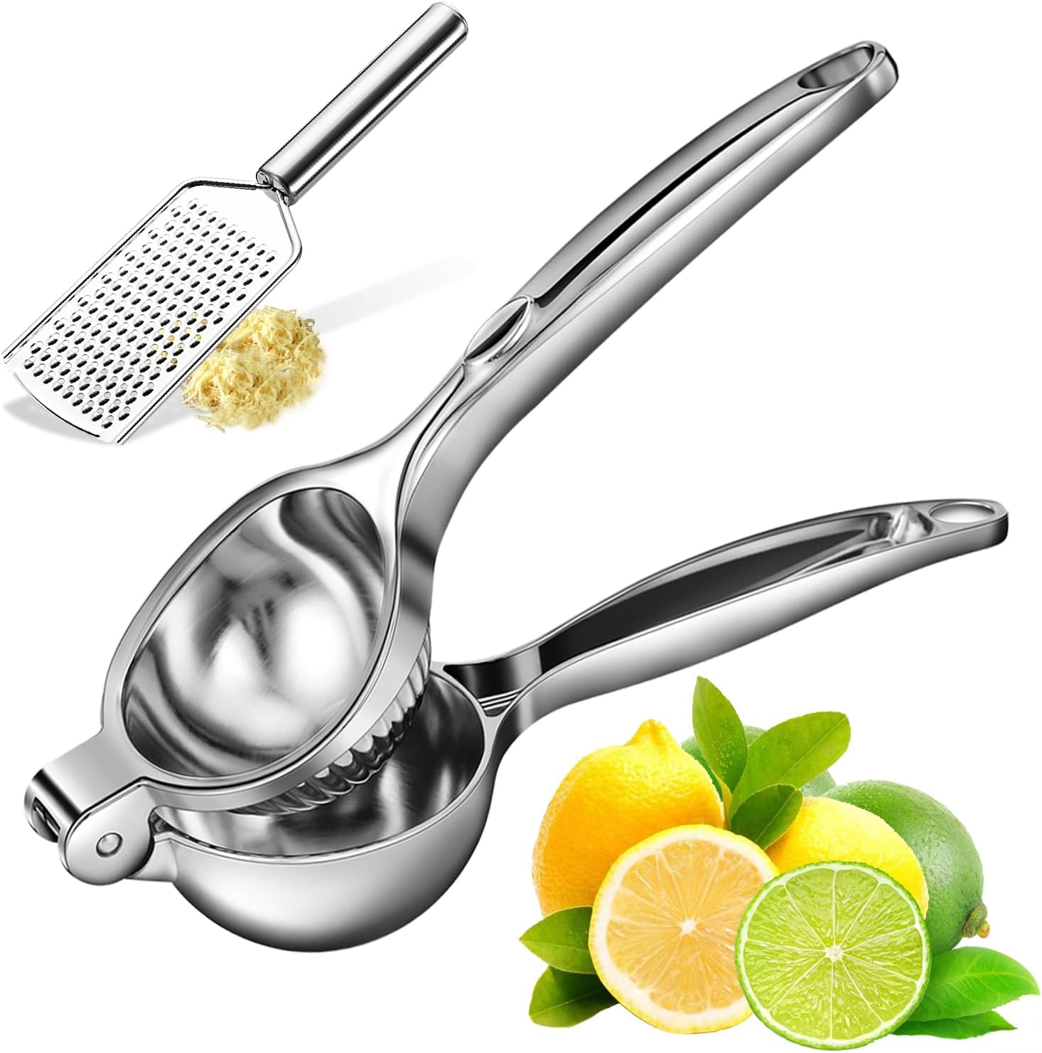 Amazon.com: OGWSRK Genting stainless steel manual lemon juicer and lime squeezer, silver (2 ...