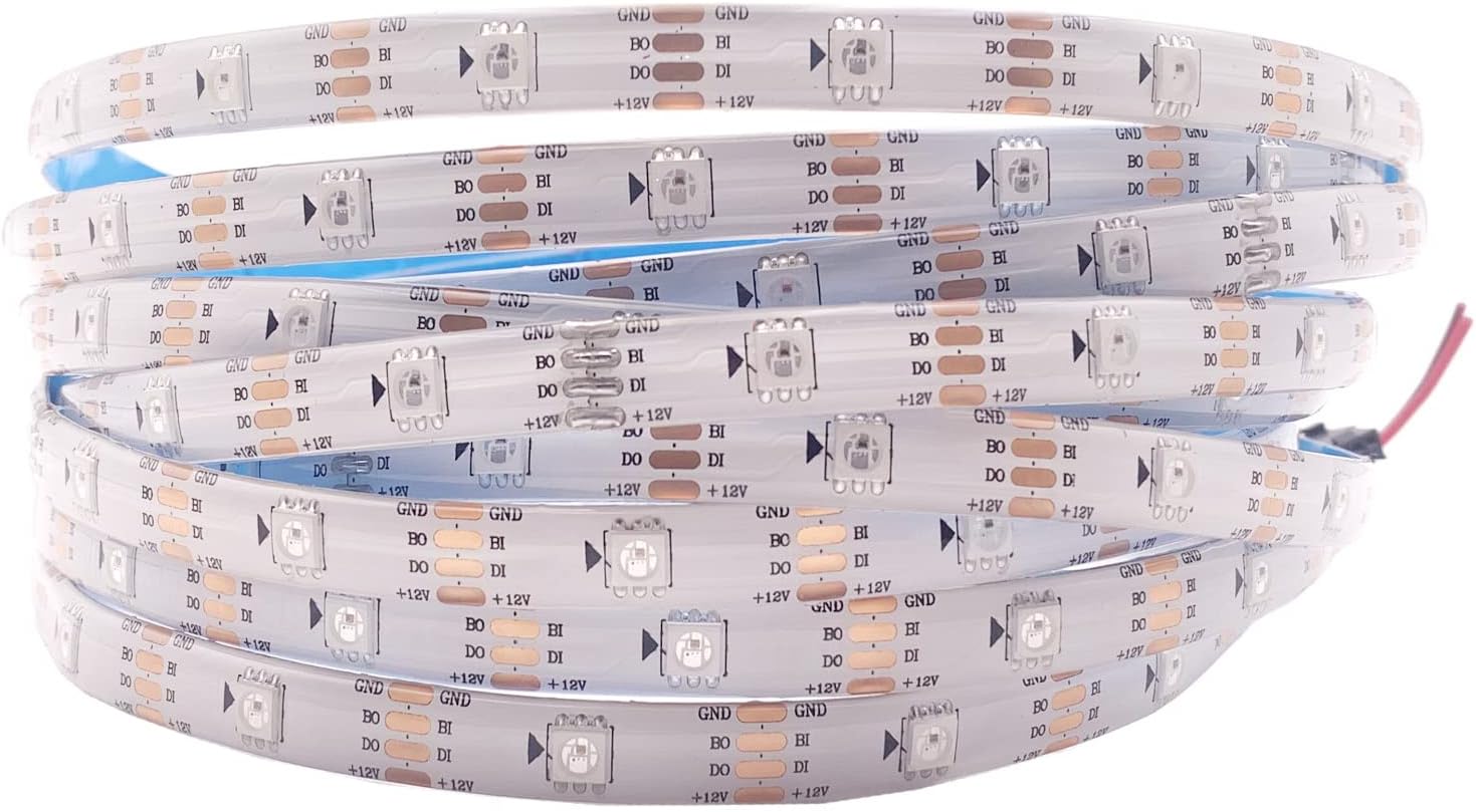 Amazon.com: TOPXCDZ WS2812B WS2813 WS2815 WS2811 RGB LED Strip ...