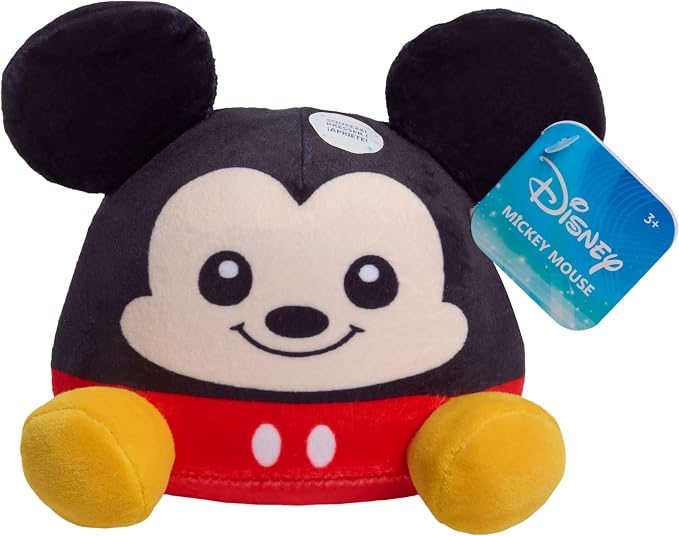 Amazon.com: Disney Classics Mickey Mouse Small Weighted Plush, 5-inch ...