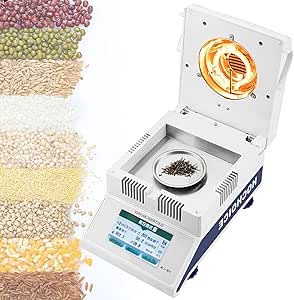 Amazon.com: Lab Moisture Analyzer, Precision Lab Moisture Tester with ...