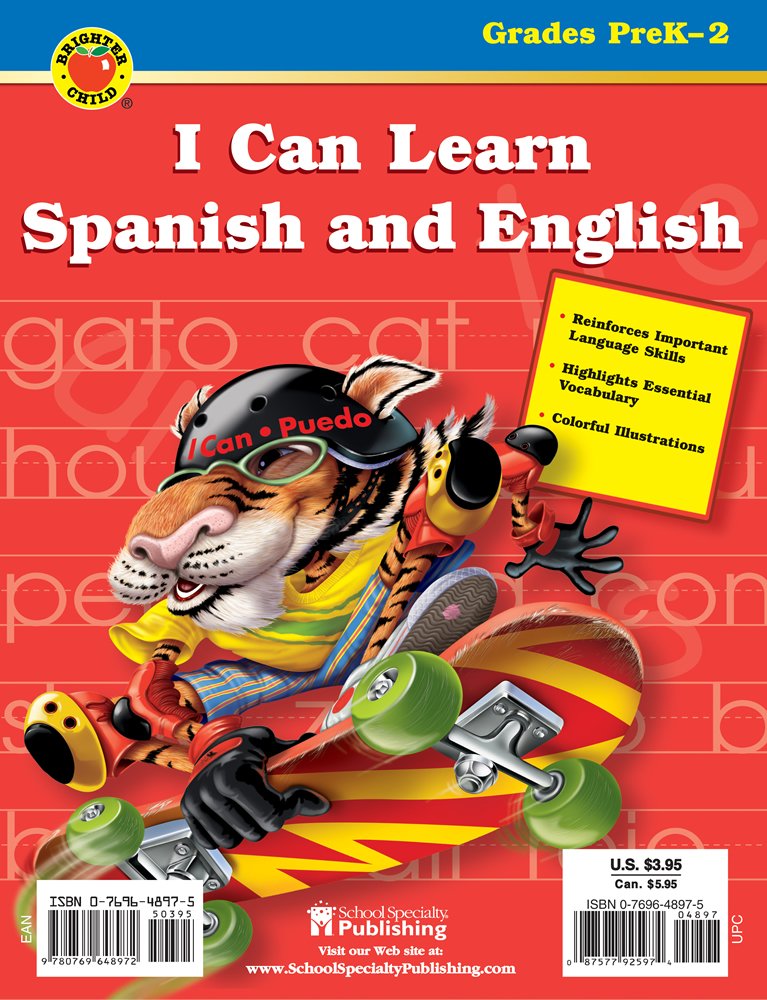I Can Learn Spanish and English (I Can Series): Brighter Child ...