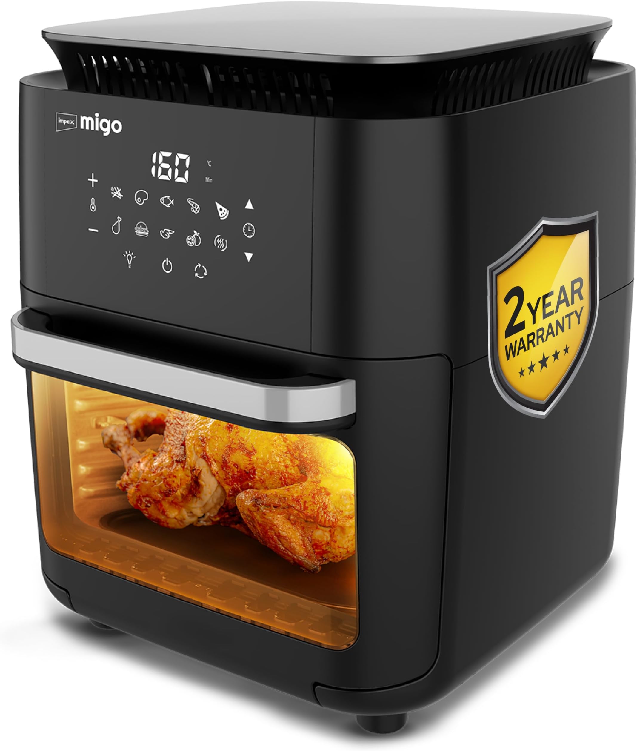 Impex 12L Air Fryer Oven 1800W | OTG Air Fryer For Home With Digital ...