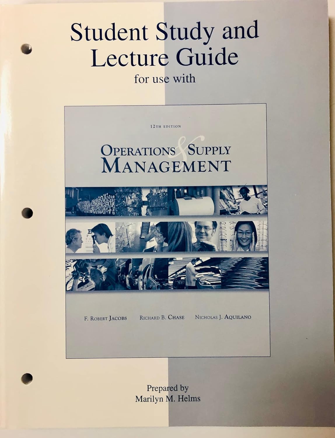 Student Study & Lecture Gde Accompany: Helms, Marilyn: 9780073278773 ...