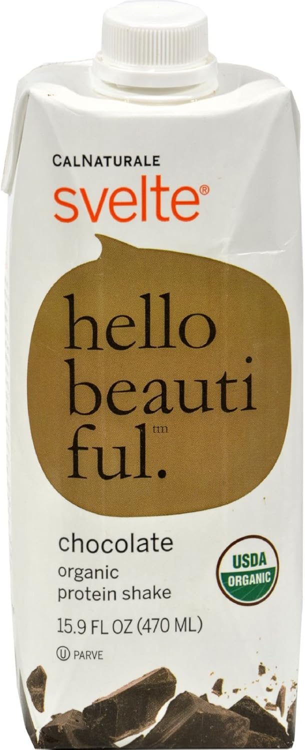 Amazon.com: Svelte Sustained Energy Protein DrinkChocolate (12x15.9Oz ...