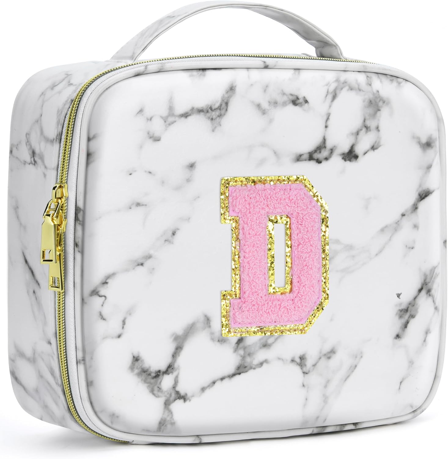 Initials Travel Makeup Train Case Birthday Mothers Day Gifts for Women ...