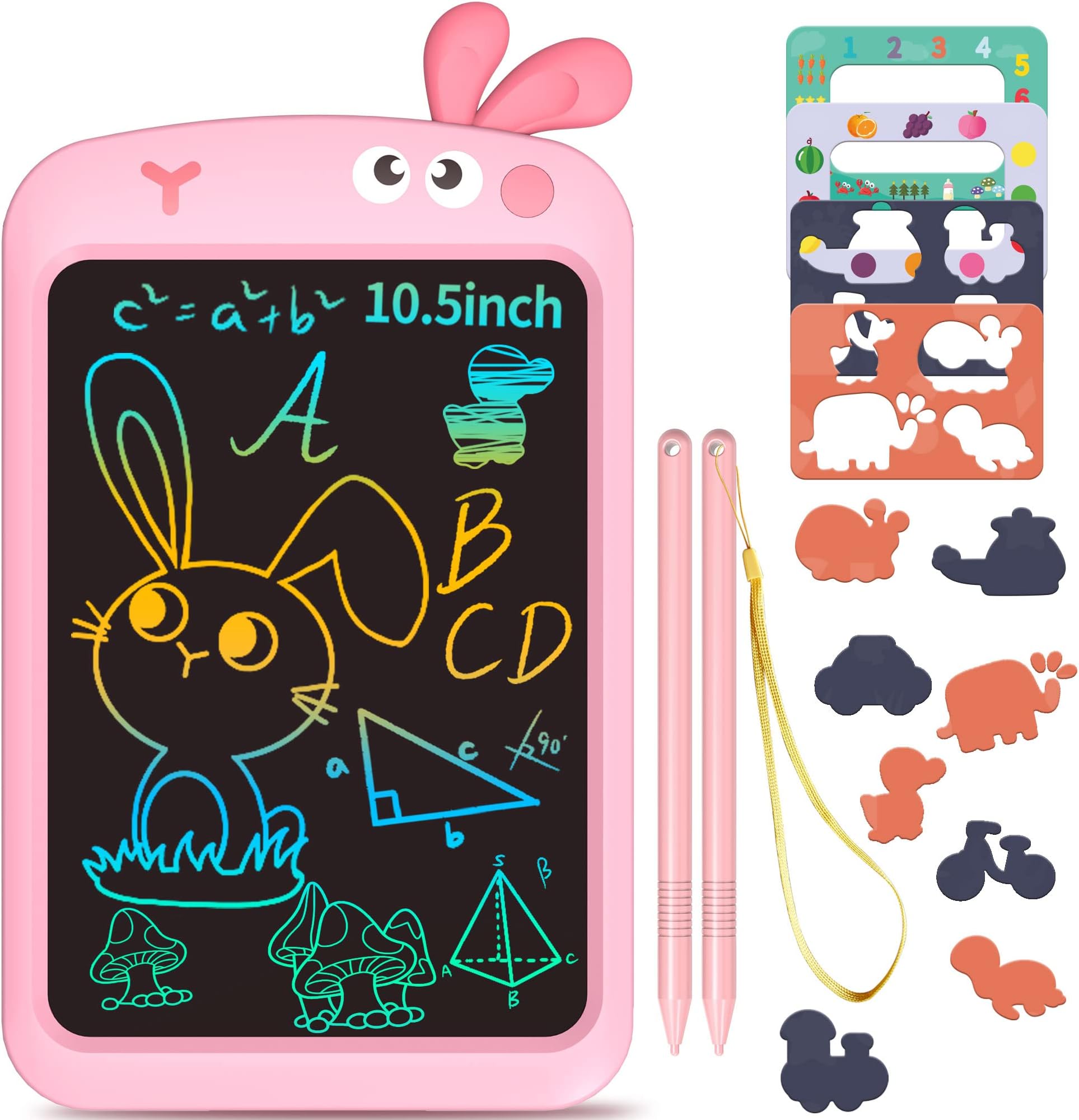 Amazon.com: LCD Writing Tablet, 2 Packs Drawing Pads for Kids 3 4 5 6 ...