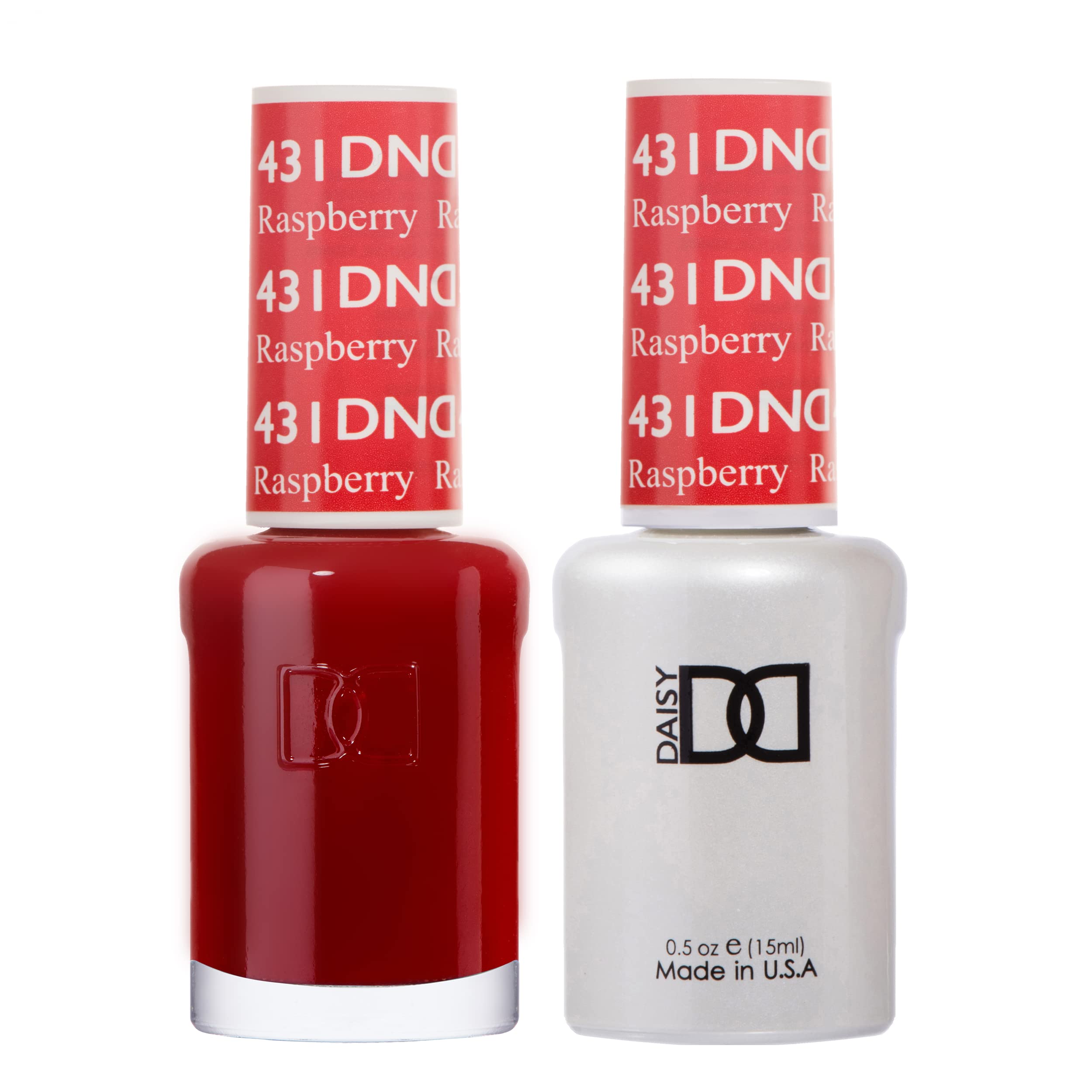 Amazon.com: DND Gel Polish Set - 1 each of Red Gel Polish and Red Nail ...