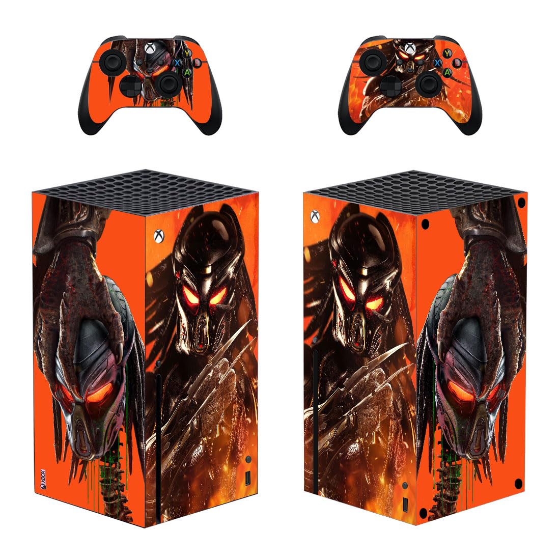 Amazon.com: JOCHUI XB Series X Console Controllers Skin Decals Stickers ...