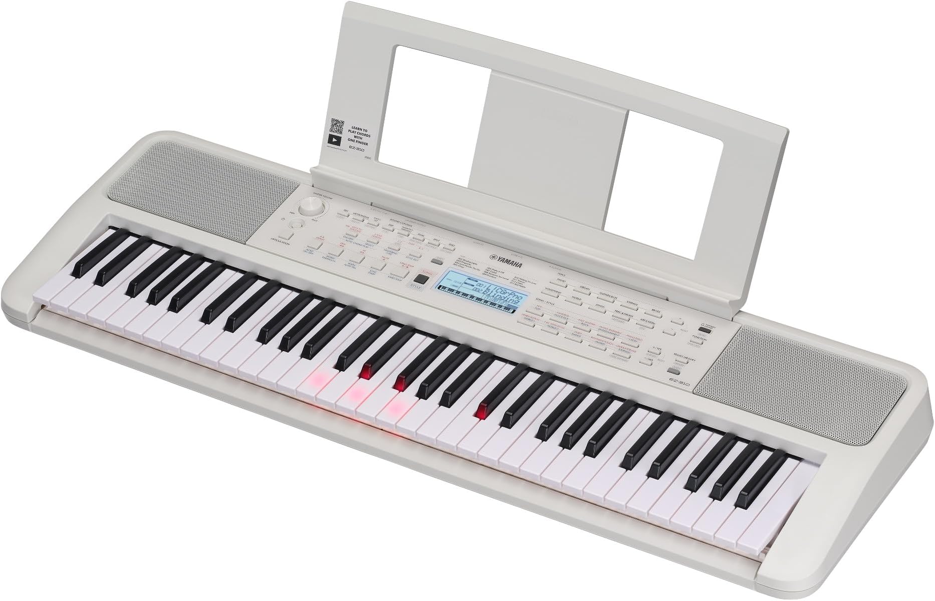 Yamaha EZ-310 Portable Keyboard for Beginners, Convenient Light Guide ...