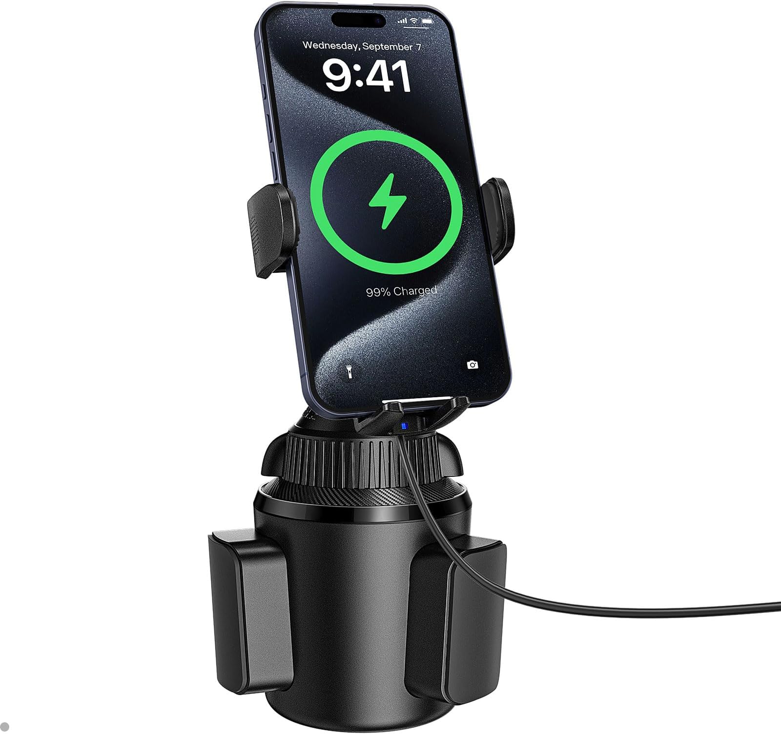 Amazon.com: APPS2Car Solid Cup Holder Phone Mount for Car Wireless ...