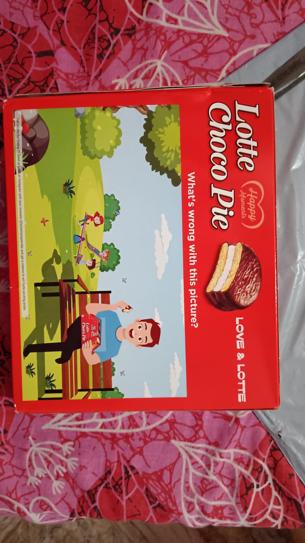 Lotte Choco Pie (Pack of 12), 336g : Amazon.in: Grocery & Gourmet Foods