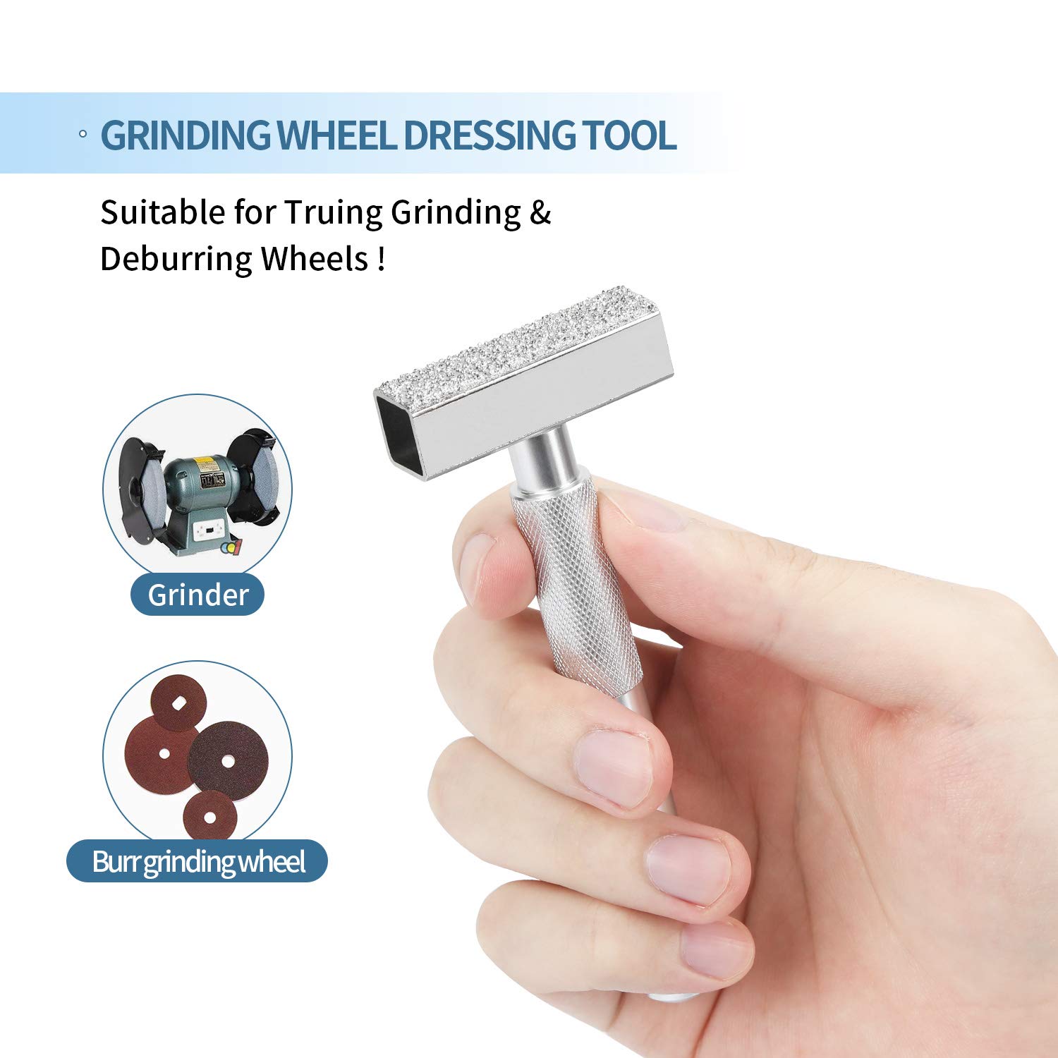 Snapklik.com : DMD Diamond Grinding Wheel Dresser Stone For Truing ...