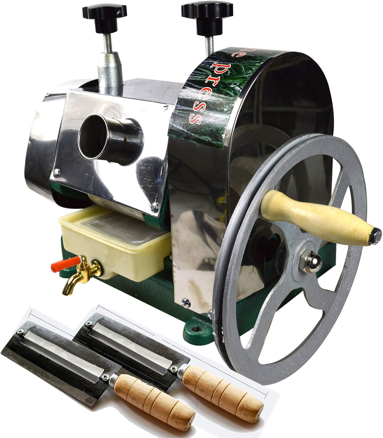 Amazon.com: TECHTONGDA Sugar Cane Juicer Machine, Manual Sugarcane ...
