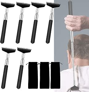 Amazon.com: 6Pcs Back Scratcher, Extendable Back Scratchers for Adults ...